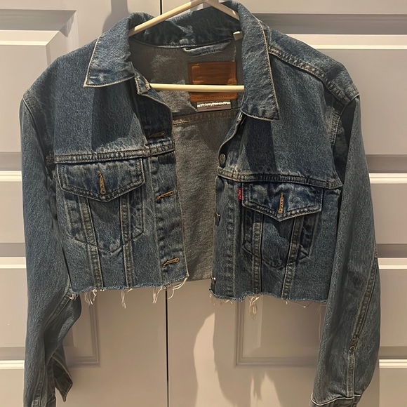 Levi's | Jackets & Coats | Authentic Levi Cropped Jacket | Poshmark